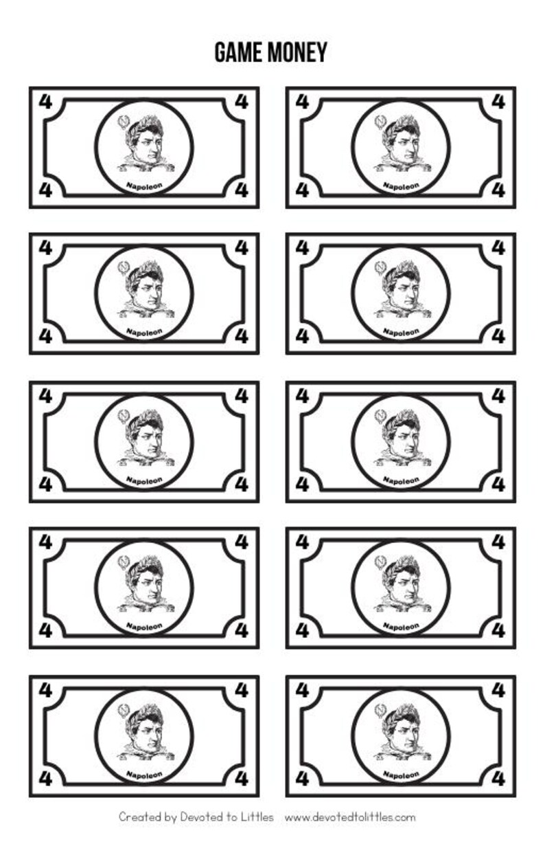 Cycle 1 History Board Game | Educational Monopoly-style Game ...