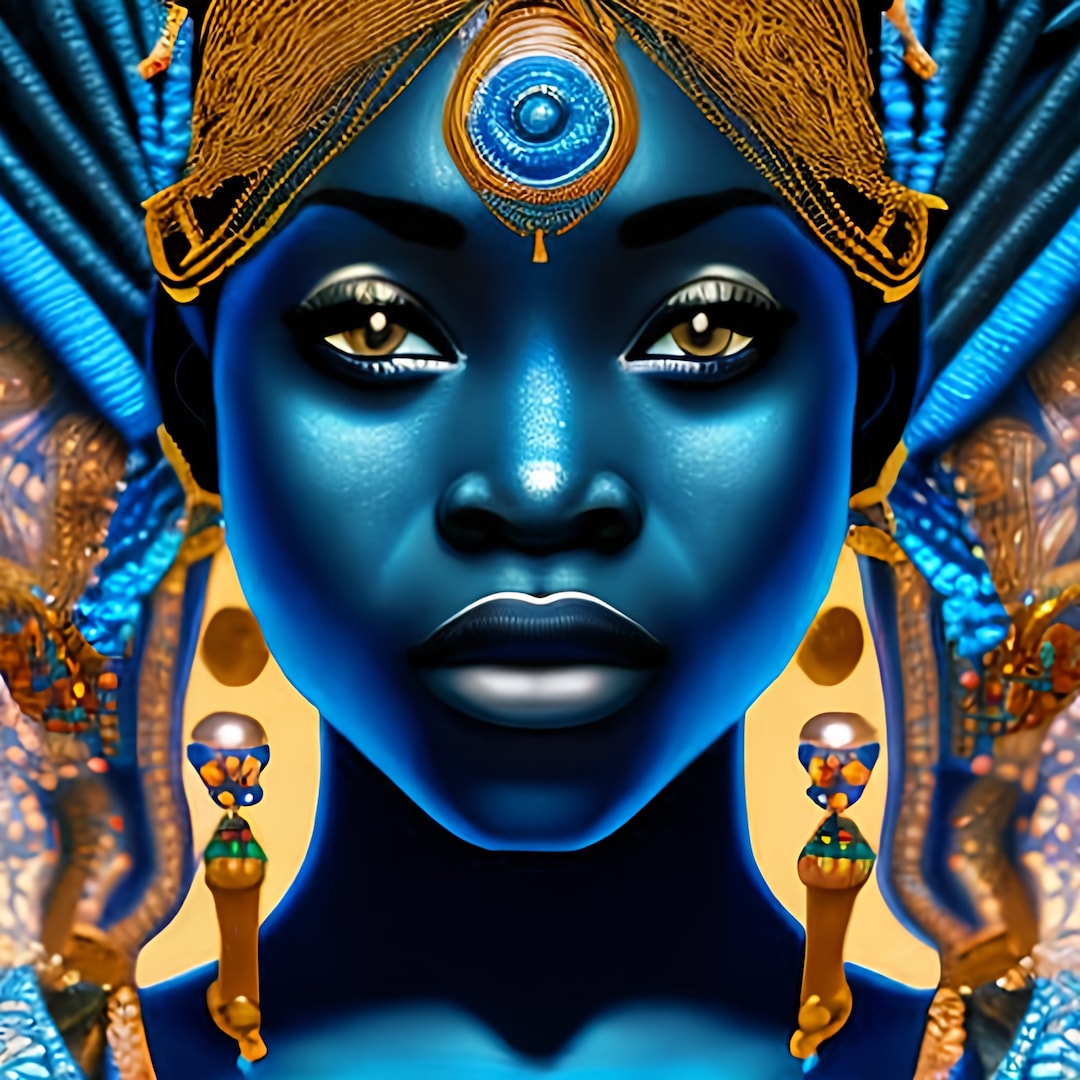 Yemoja Orisha Digital Art - Etsy