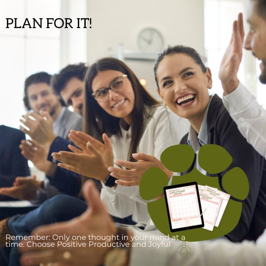 Focused Thinking Bundle Package Include Positivity Planning, Focused ...