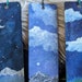 Hand Painted Bookmarks Night Sky Original Gouache Paintings - Etsy