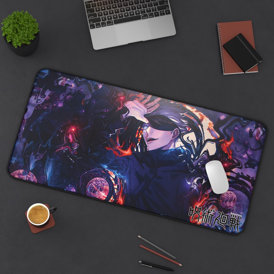 Hot Anime Jujutsu Kaisen Gojo Satoru Desk Mat Gaming Mouse - Etsy UK