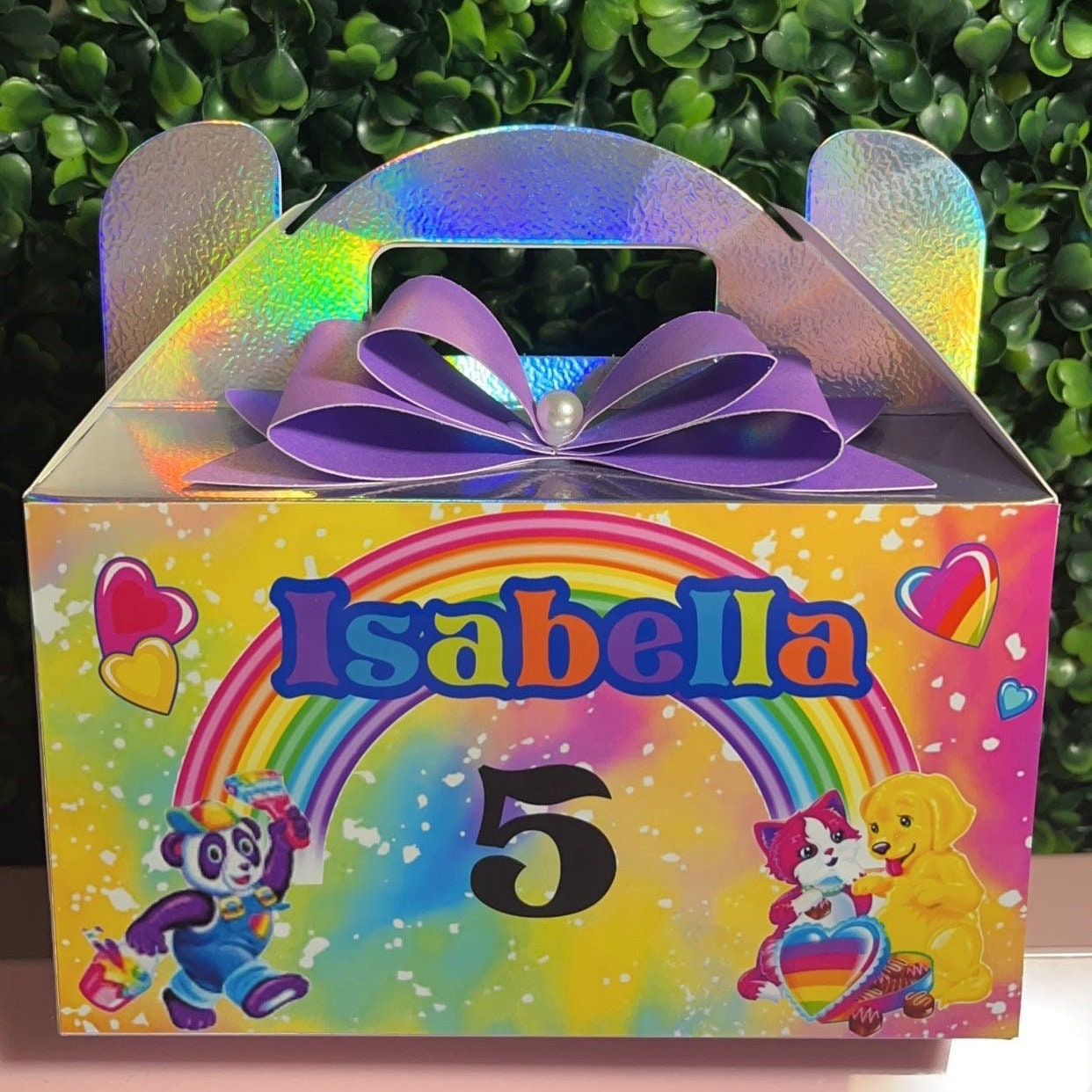 Lisa Franks Gable Box Lisa Franks Chip Bag Lisa Franks - Etsy