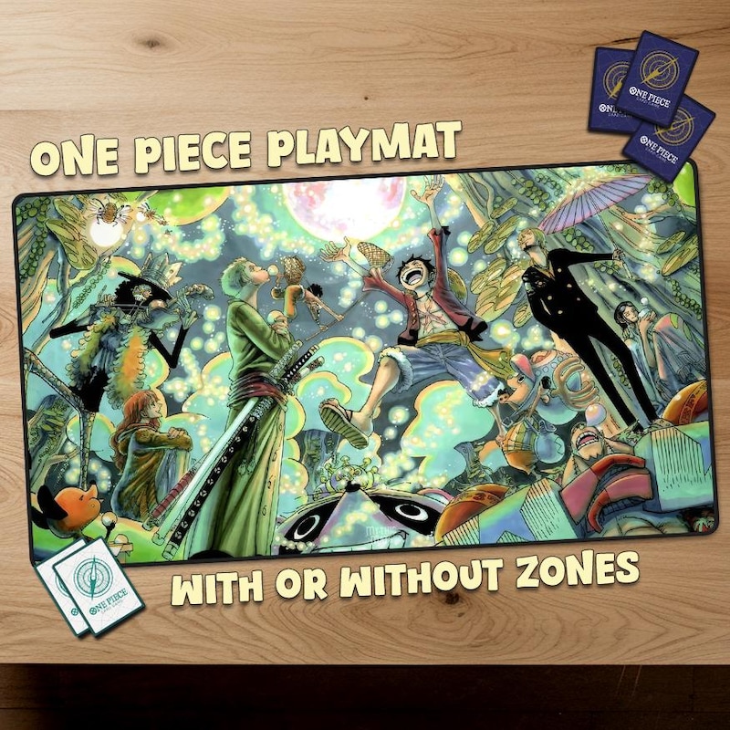 One Piece Luffy Play Mat - Etsy