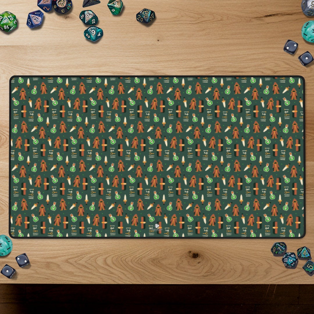 Rogue Class Playmat Mtg Dnd Tabletop RPG Gaming Mat Ttrpg Gift Large ...