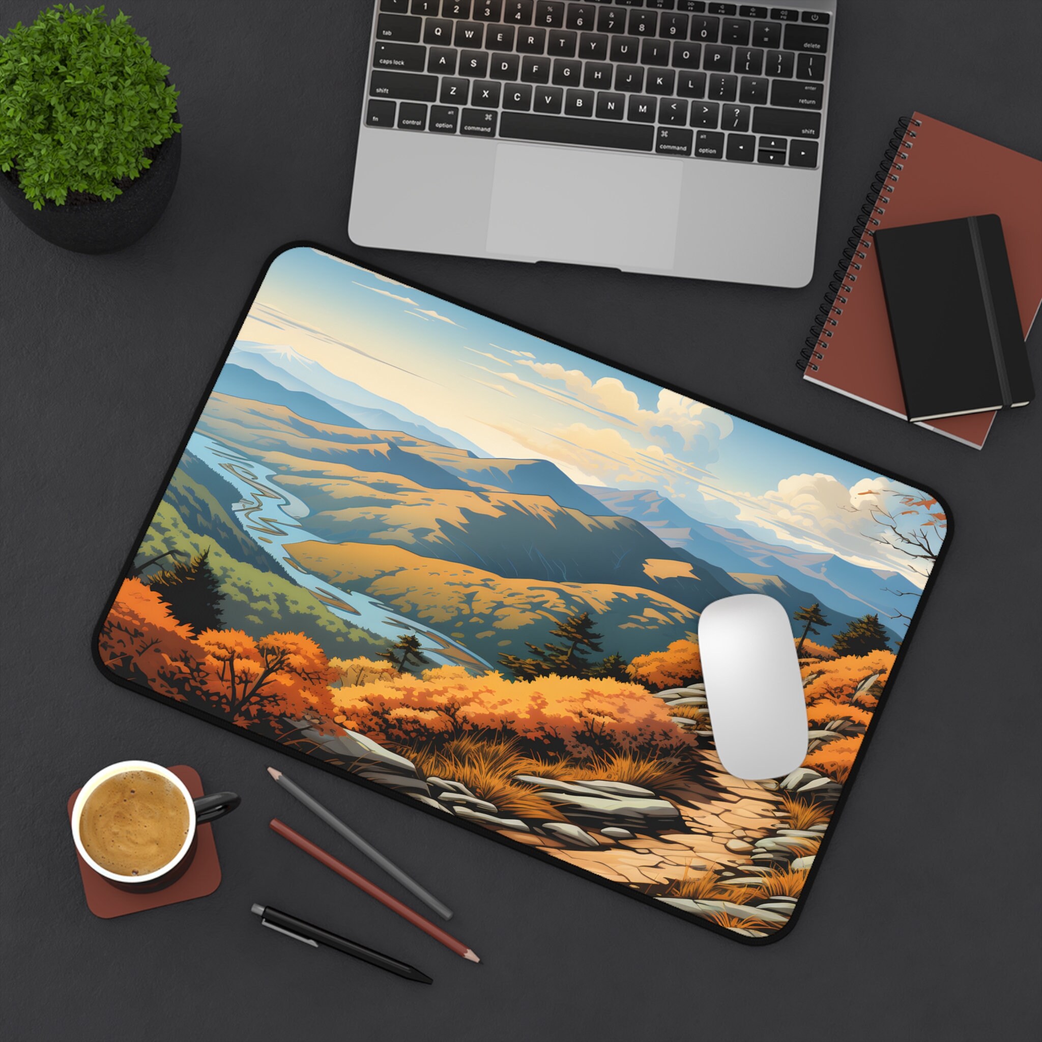 Appalachian Trail Desk Mat Hiking Gift Aesthetic Desk - Etsy