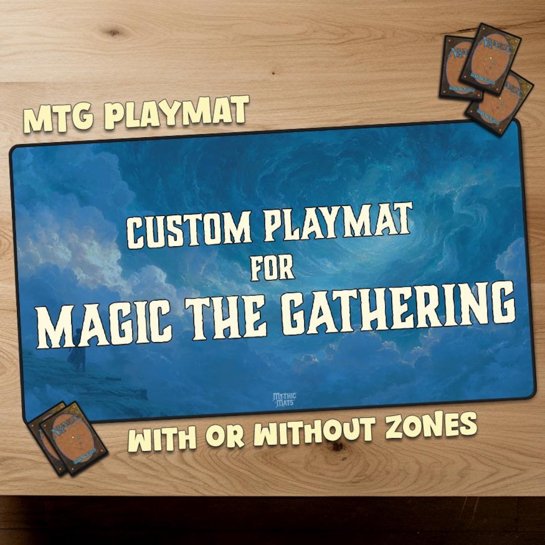 Custom Playmat Made for Magic the Gathering MTG Playmat With Command ...