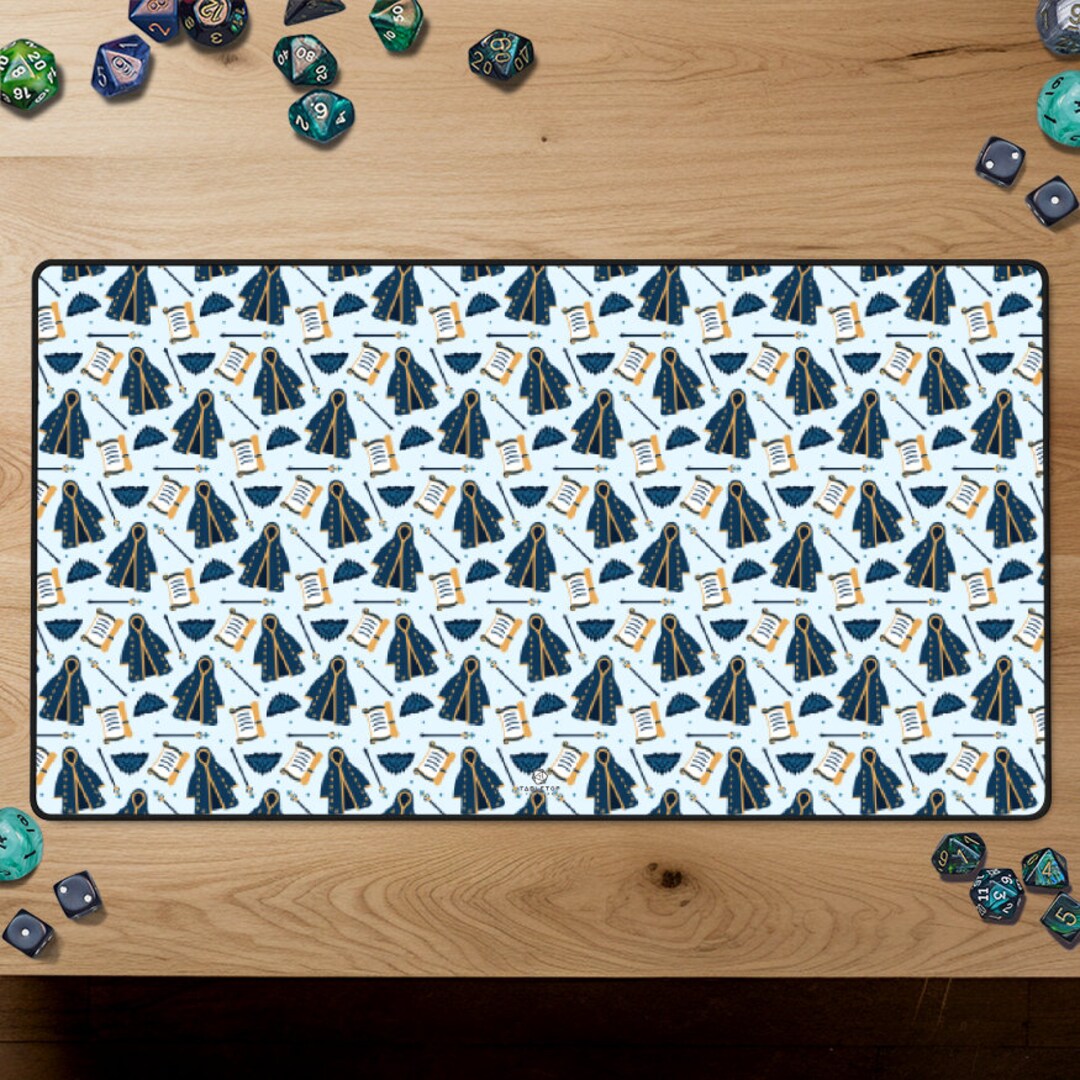 Sorcerer Class Playmat Mtg Dnd Tabletop RPG Gaming Mat Ttrpg Gift Large ...