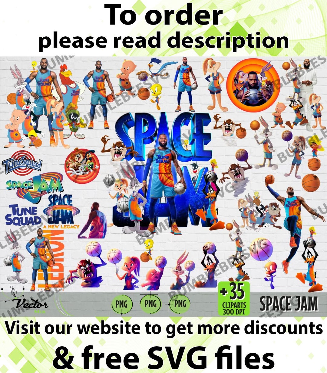 35 Space Jam 2 Png Bundle Space Jam Png Space Jam 2 Space - Etsy