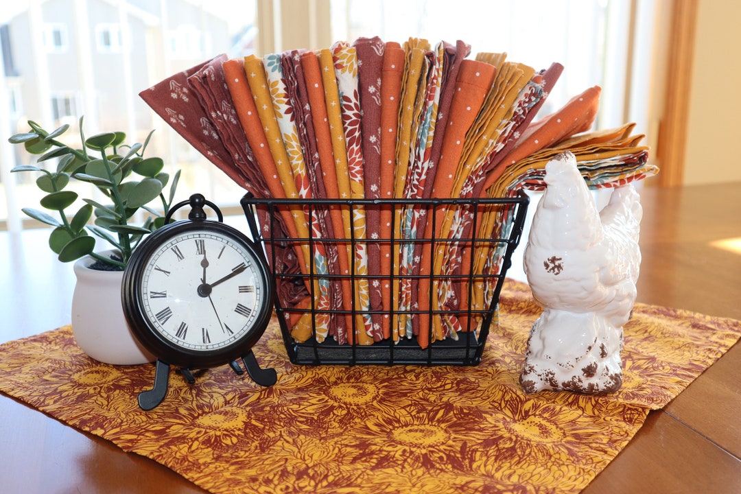 Beautiful 100% Cotton Napkins - Colors That Will Warm and Brighten Your ...