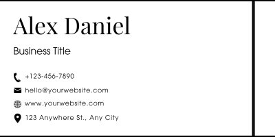 Email Signature, Simple Signature, Signature Template, Professional ...