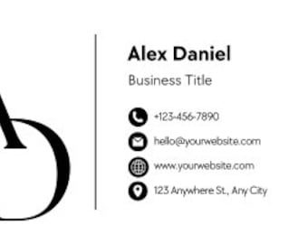 Email Signature, Simple Signature, Signature Template, Professional ...