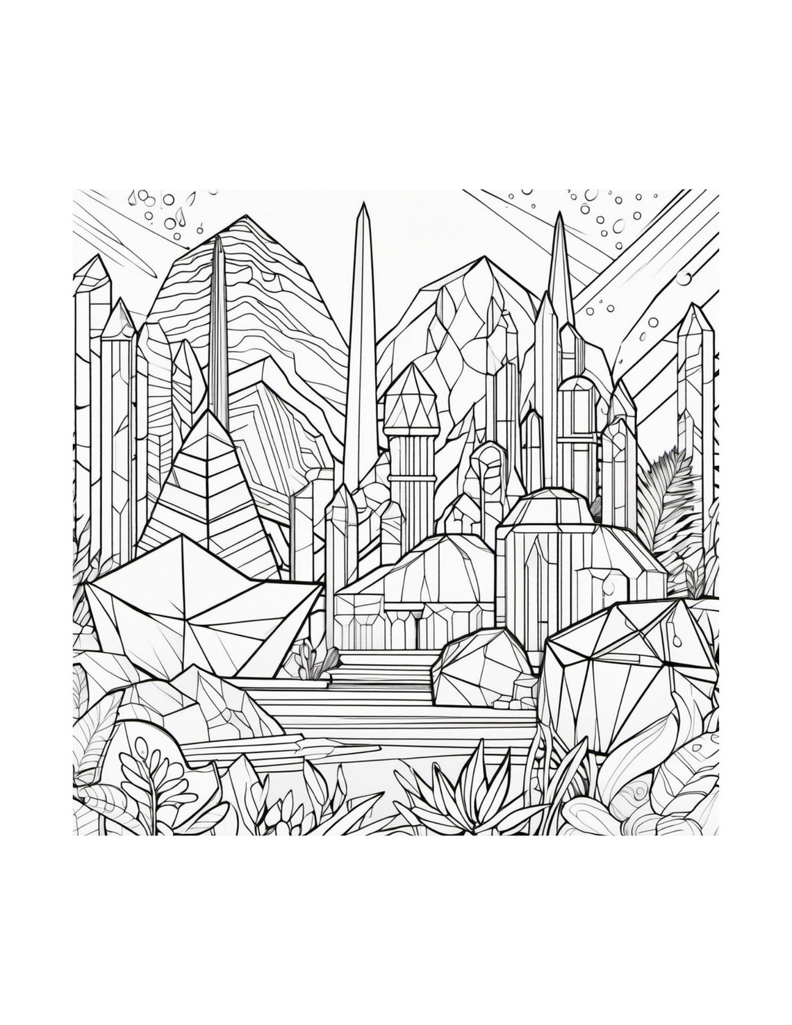 Boho Coloring Pages - Etsy