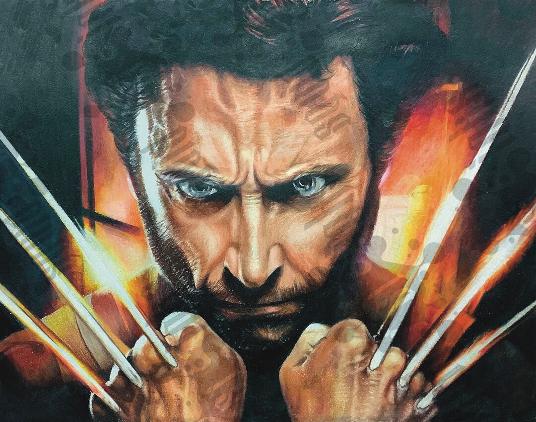 Wolverine Print - Etsy