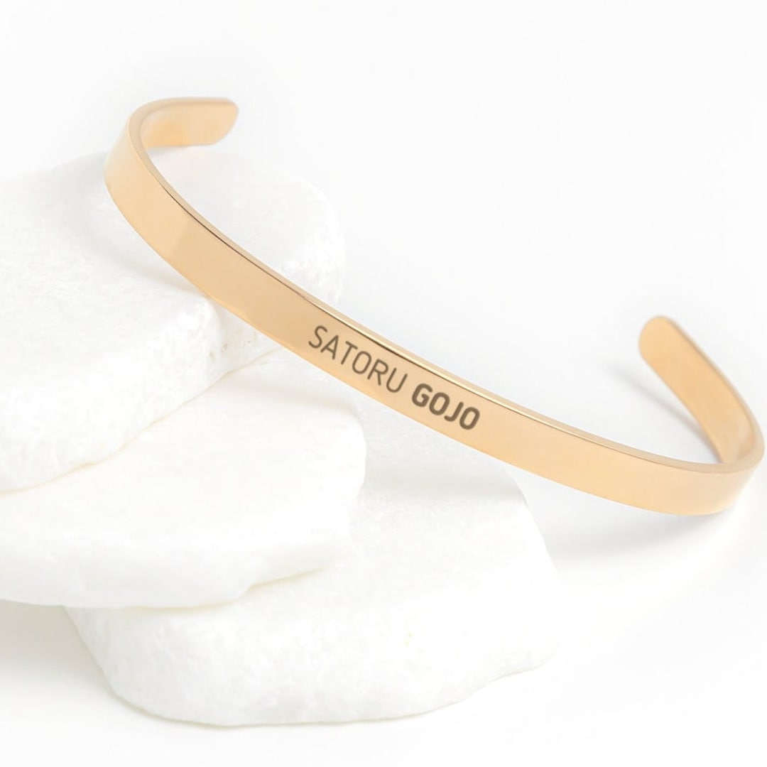 Satoru Gojo Cuff Bracelet - Etsy
