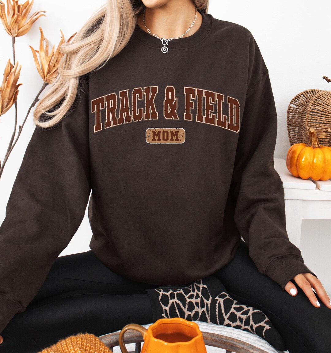 Track and Field Mom Sweatshirt, Track and Field Mom Hoodie, Track and ...