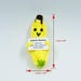 Handmade Crochet Positive Banana Plush Upbeat Banana Decor Customisable ...
