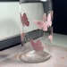 Butterflies Glass Cup / 16oz Glass Cup / Glass Cup With Bamboo Lid and ...