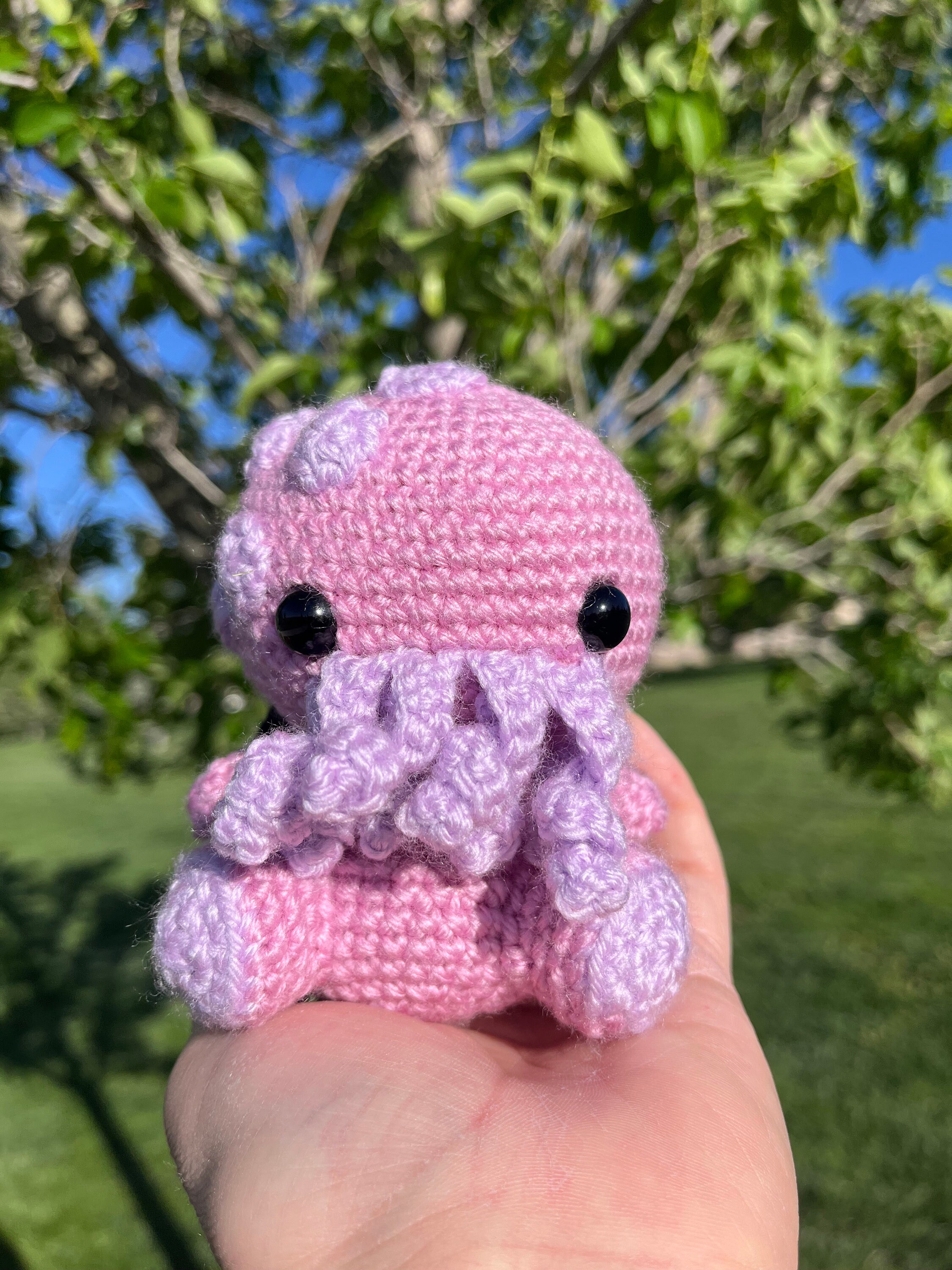 Baby Crochet Cthulhu, Crochet Cthulhu Toy, Cthulhu Amigurumi, Small ...