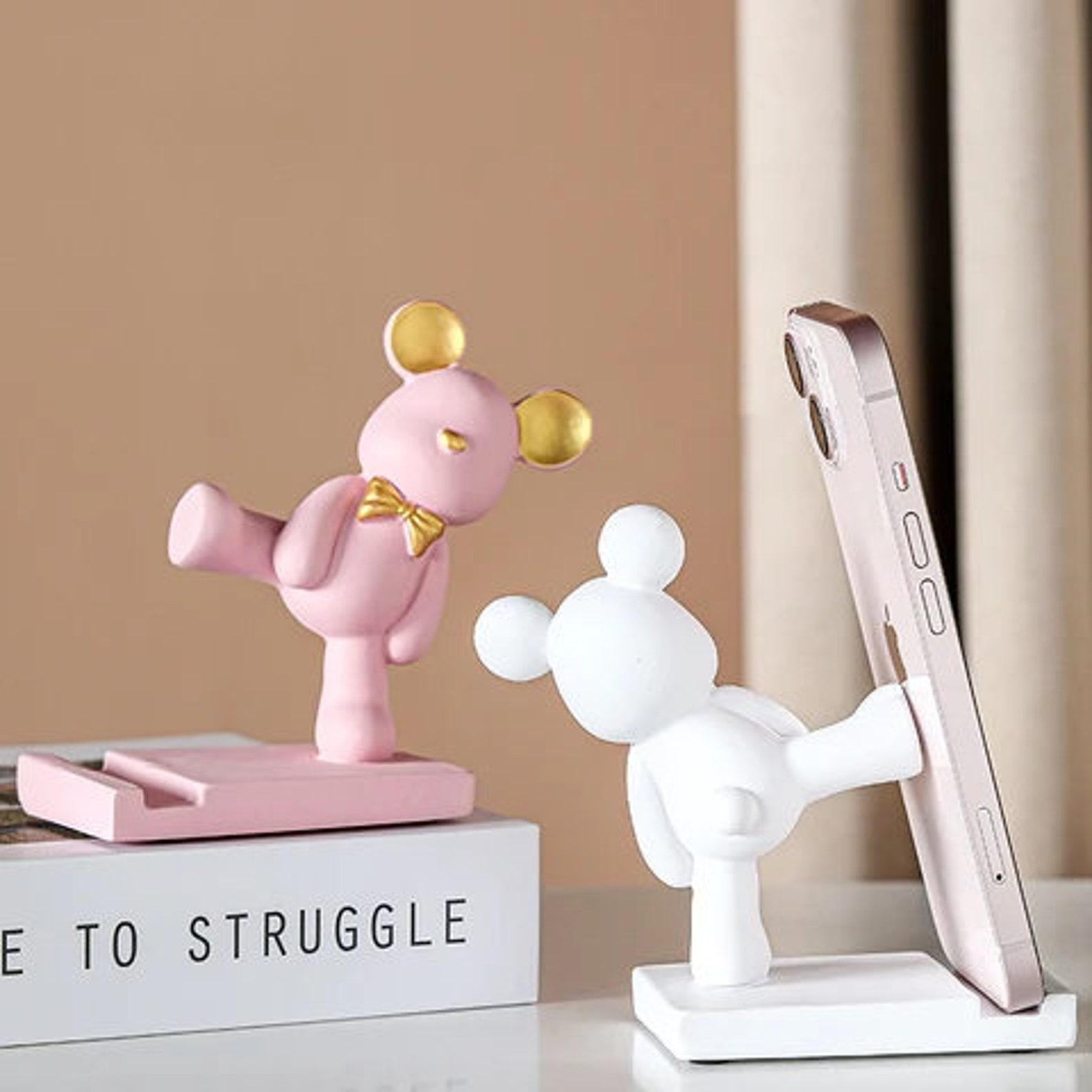 Bear Phone Holders Ergonomic Phone Holders Fun Phone Holders - Etsy UK