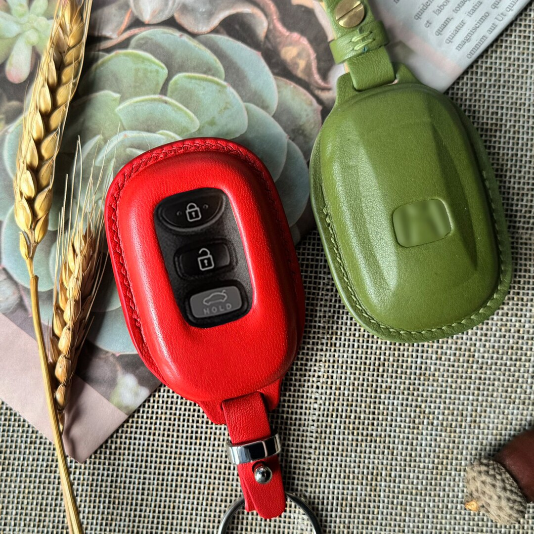 2022-2024 Collection: Premium Leather Key Fob Covers for Hondas Odyssey ...