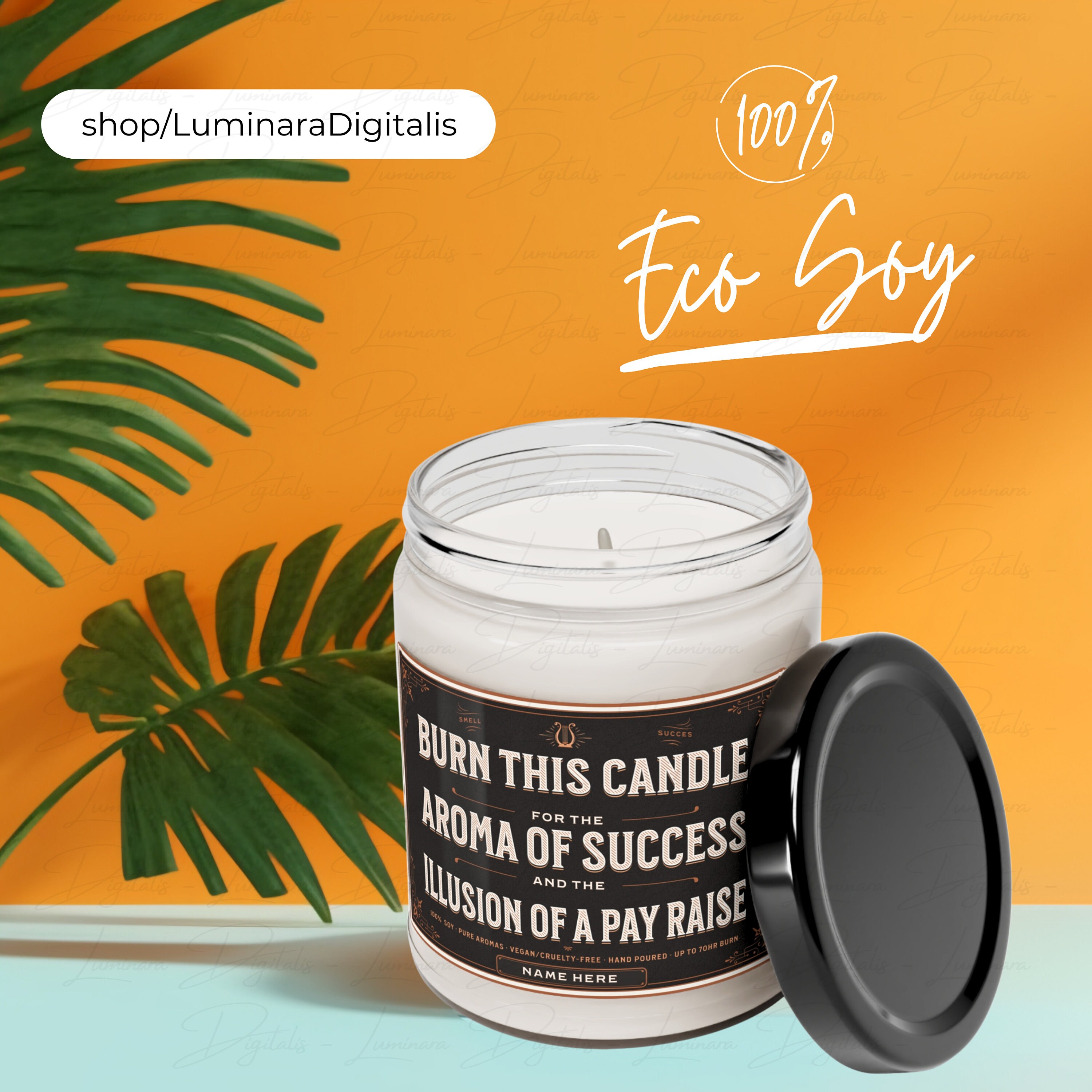 Humorous Employee Appreciation Candle Personalized Aroma of - Etsy