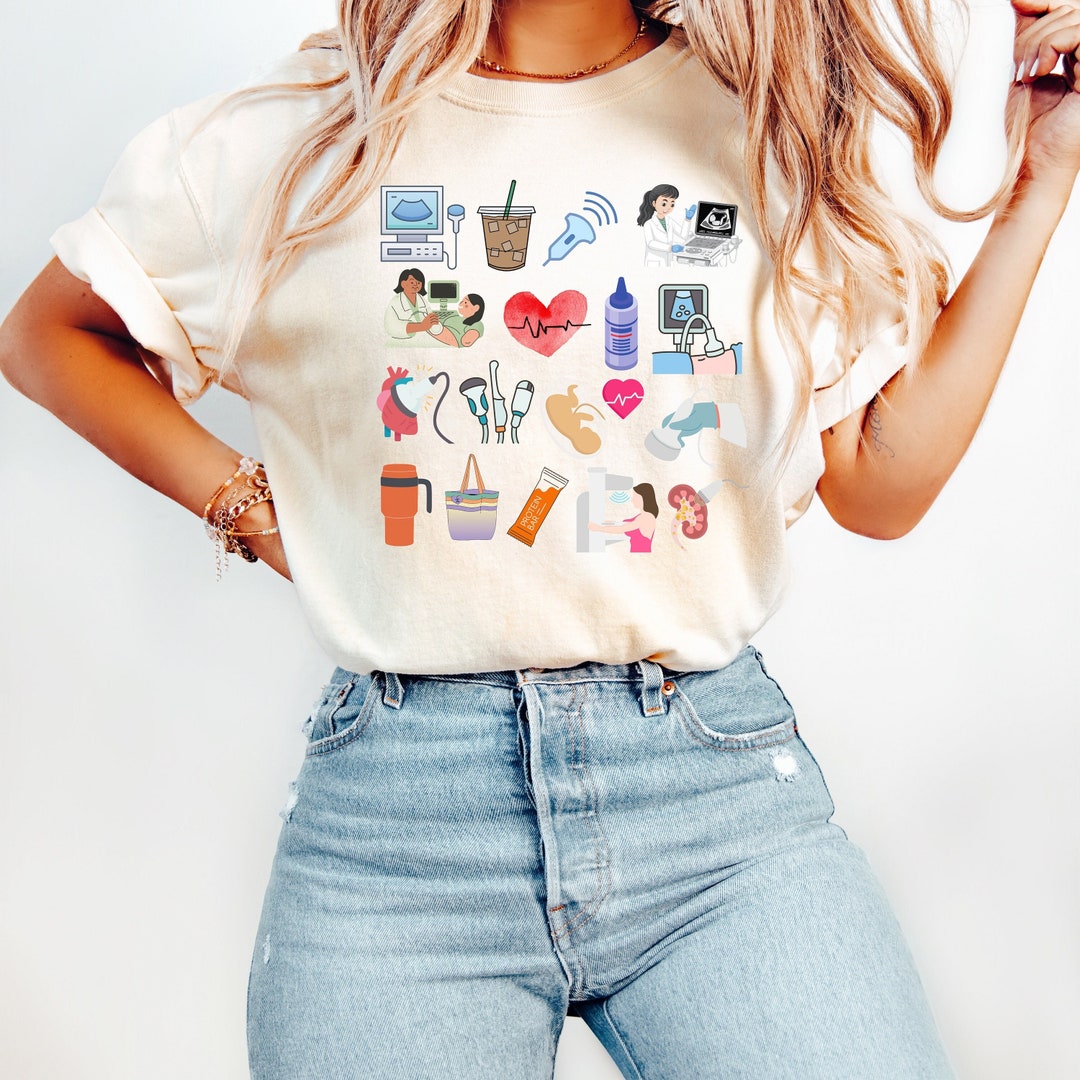 Ultrasound Tech Shirt Sonographer Tshirt Graduation Gift for Ultrasound ...