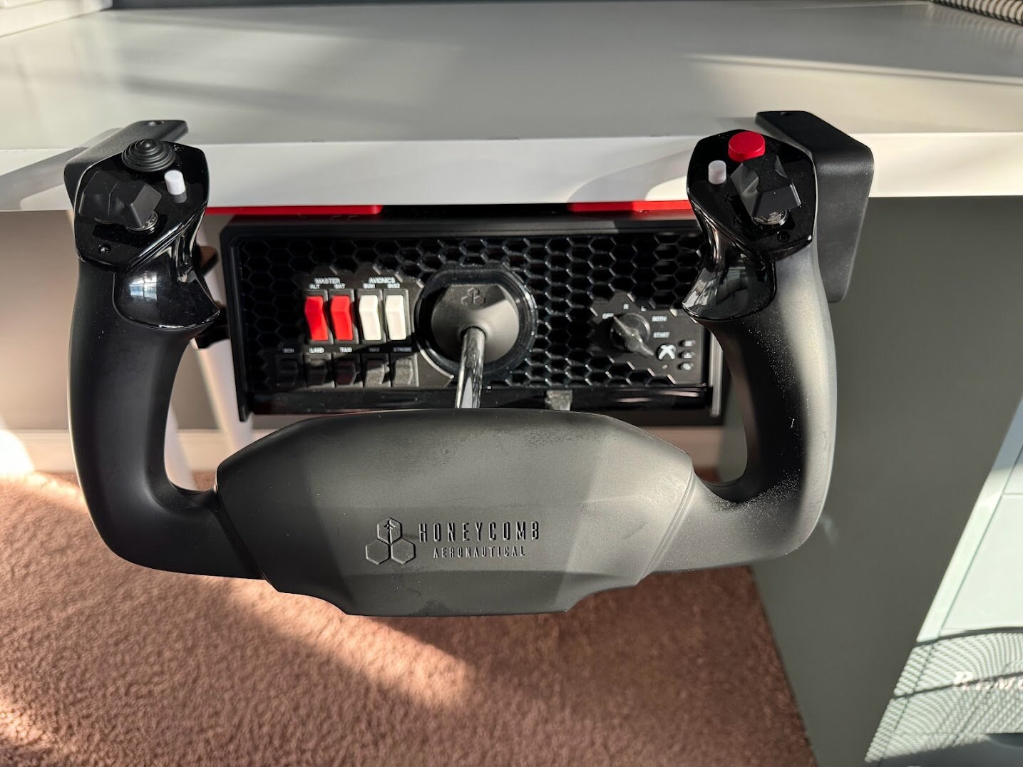 Honeycomb Alpha & Bravo Under Desk Mount - Etsy UK