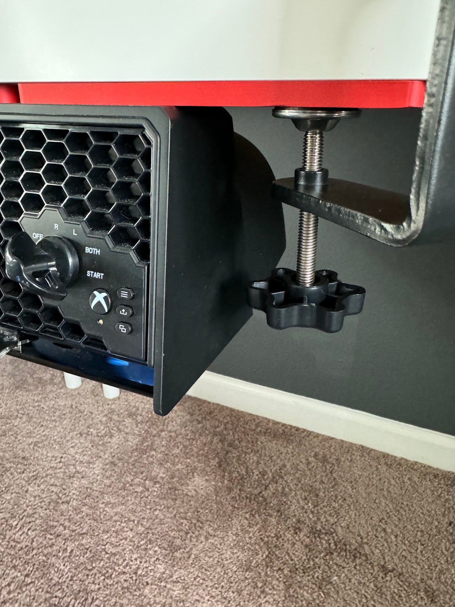Honeycomb Alpha & Bravo Under Desk Mount - Etsy