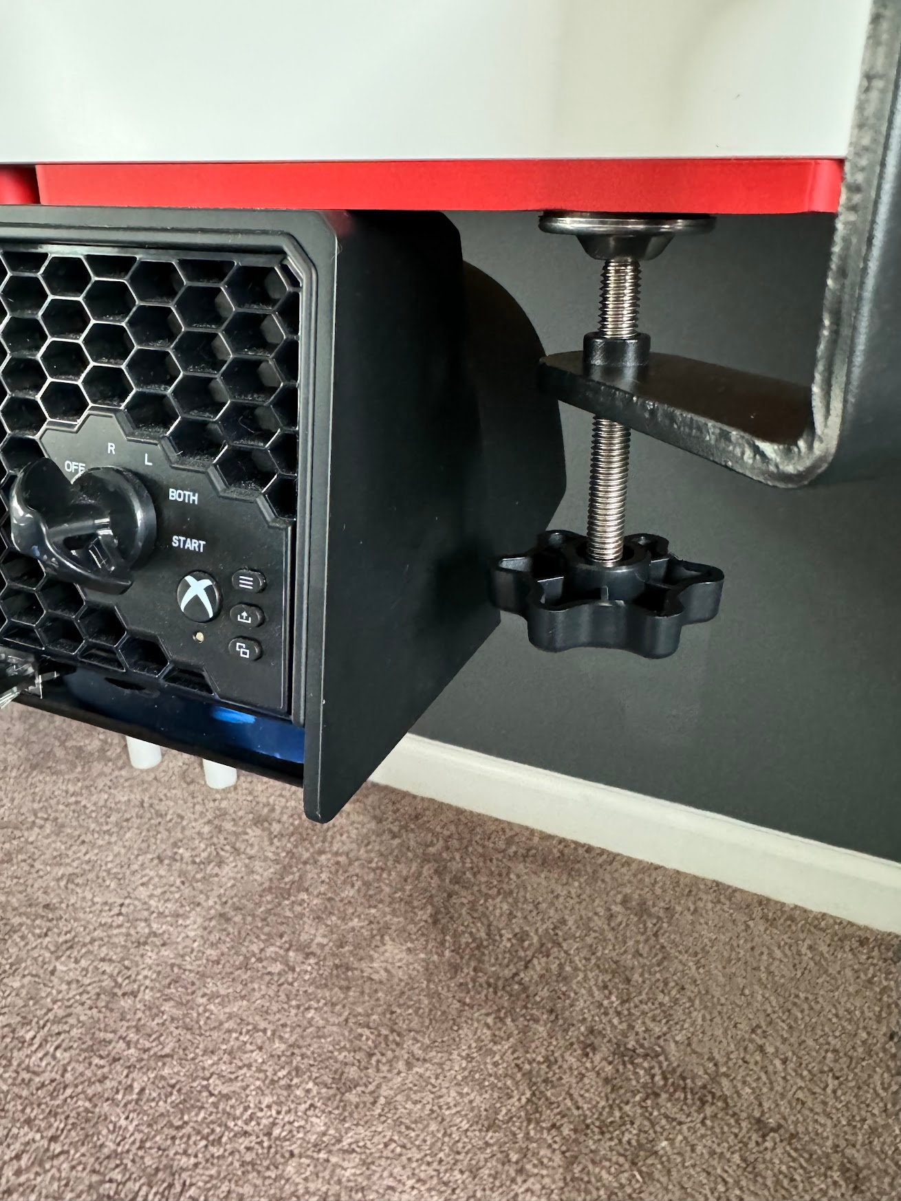 Honeycomb Alpha & Bravo Under Desk Mount - Etsy