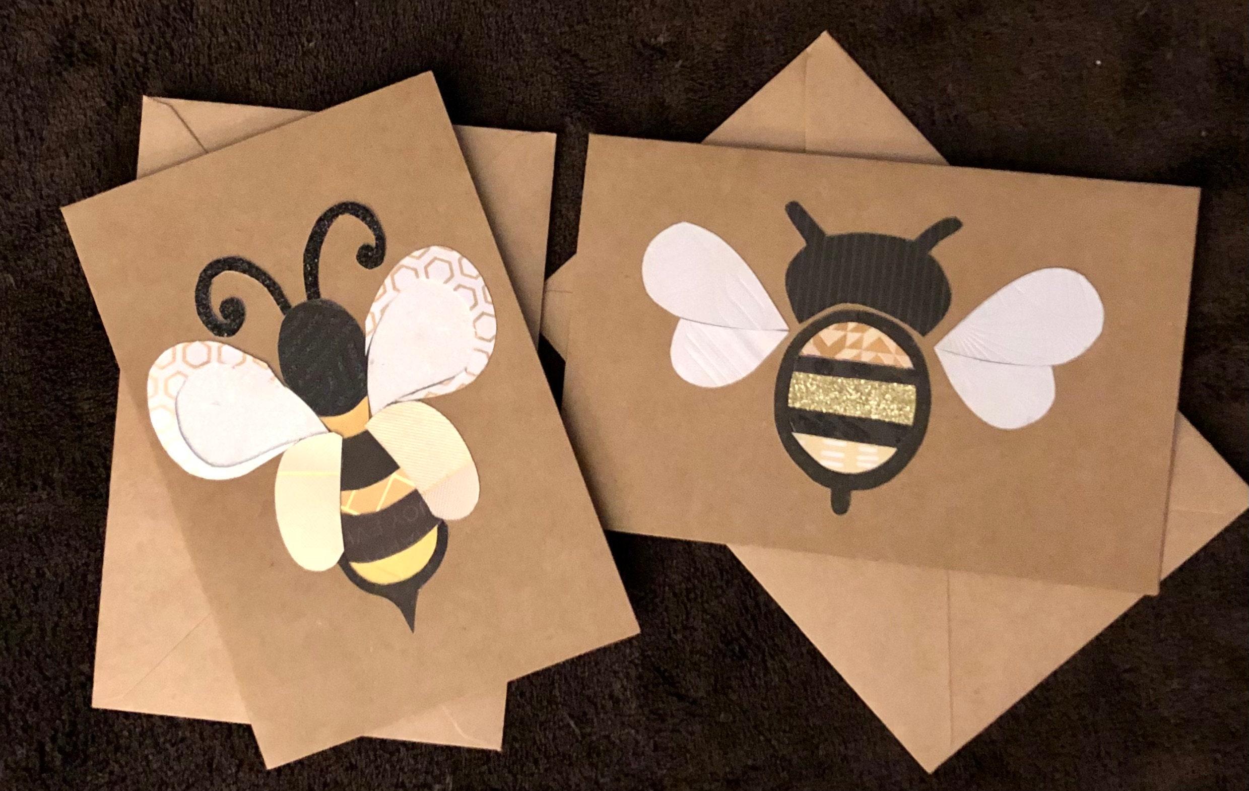 Bumble Bee Greetings Cards - Etsy