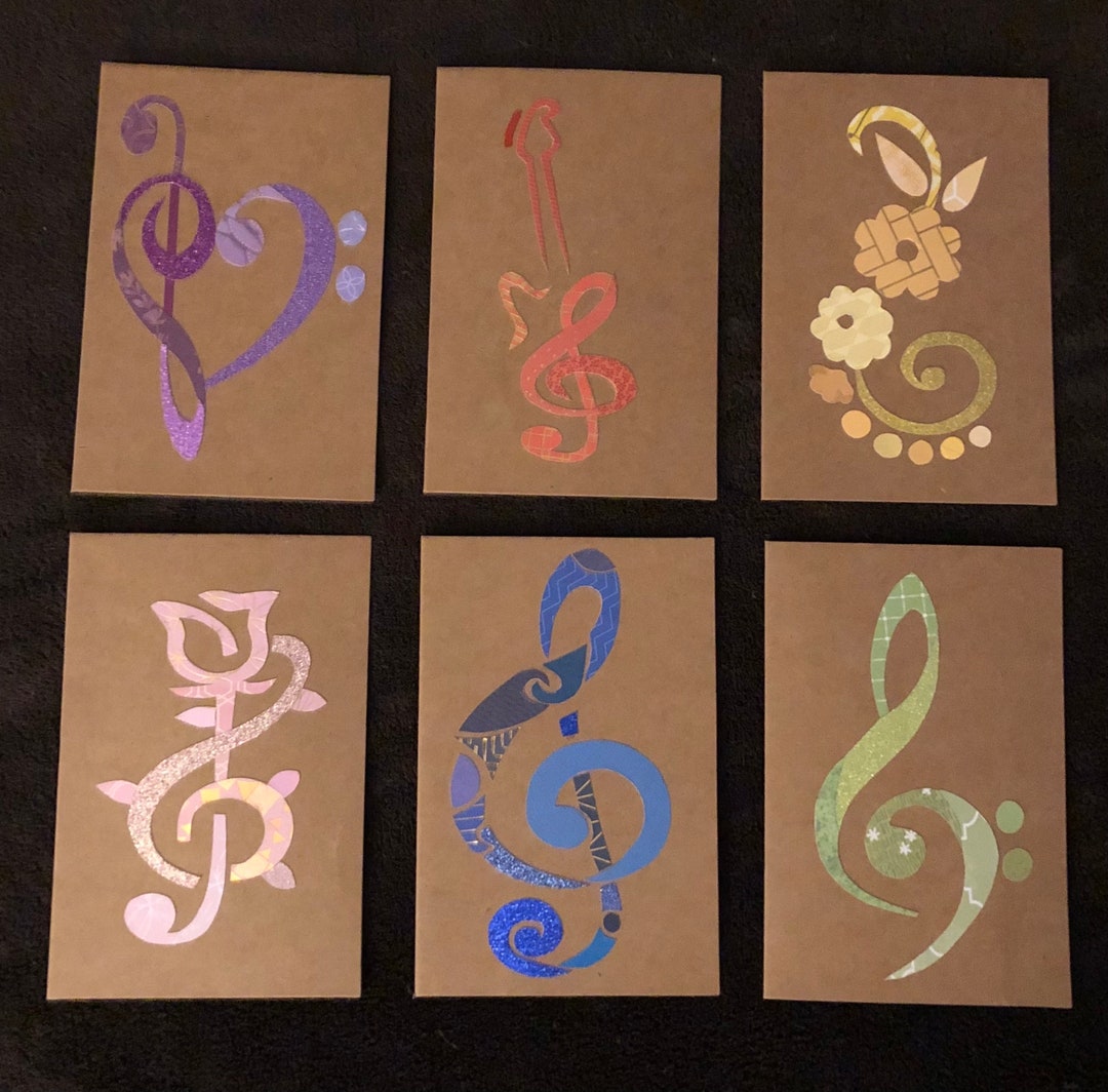 Musical Greetings Cards - Etsy