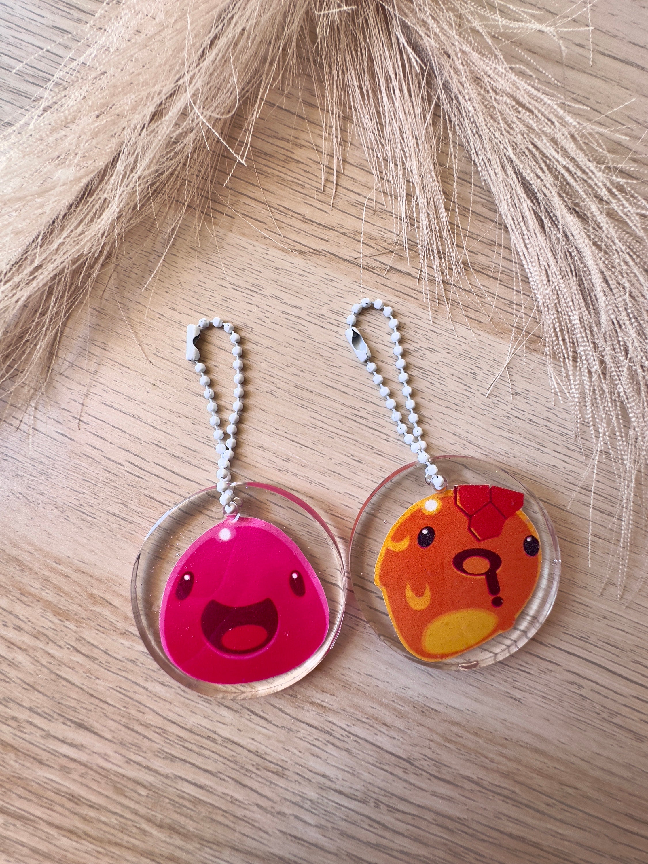 Slime Rancher Butter Slime, Slime Rancher Keychain, Thick Slime ...