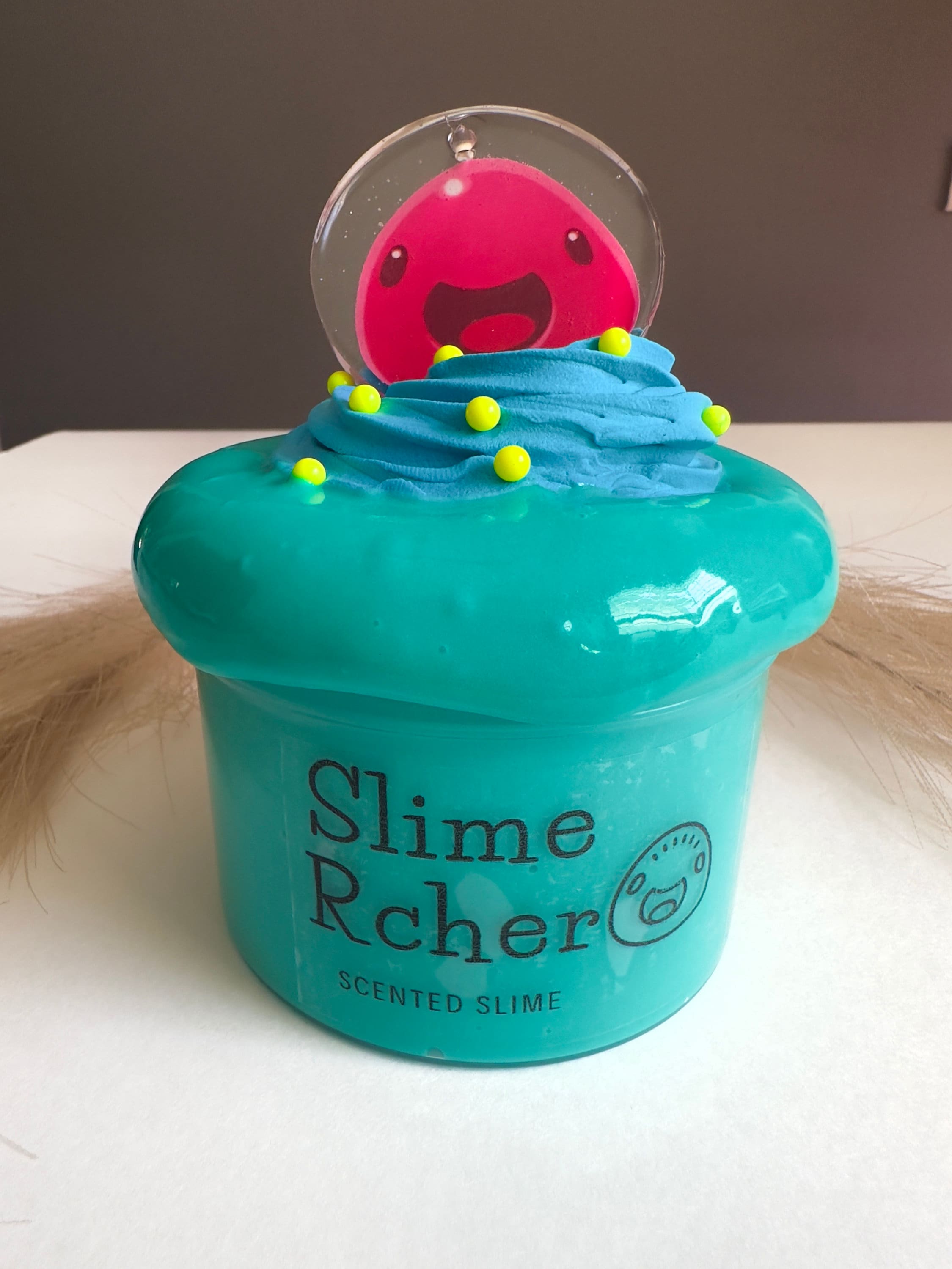 Slime Rancher Butter Slime, Slime Rancher Keychain, Thick Slime ...