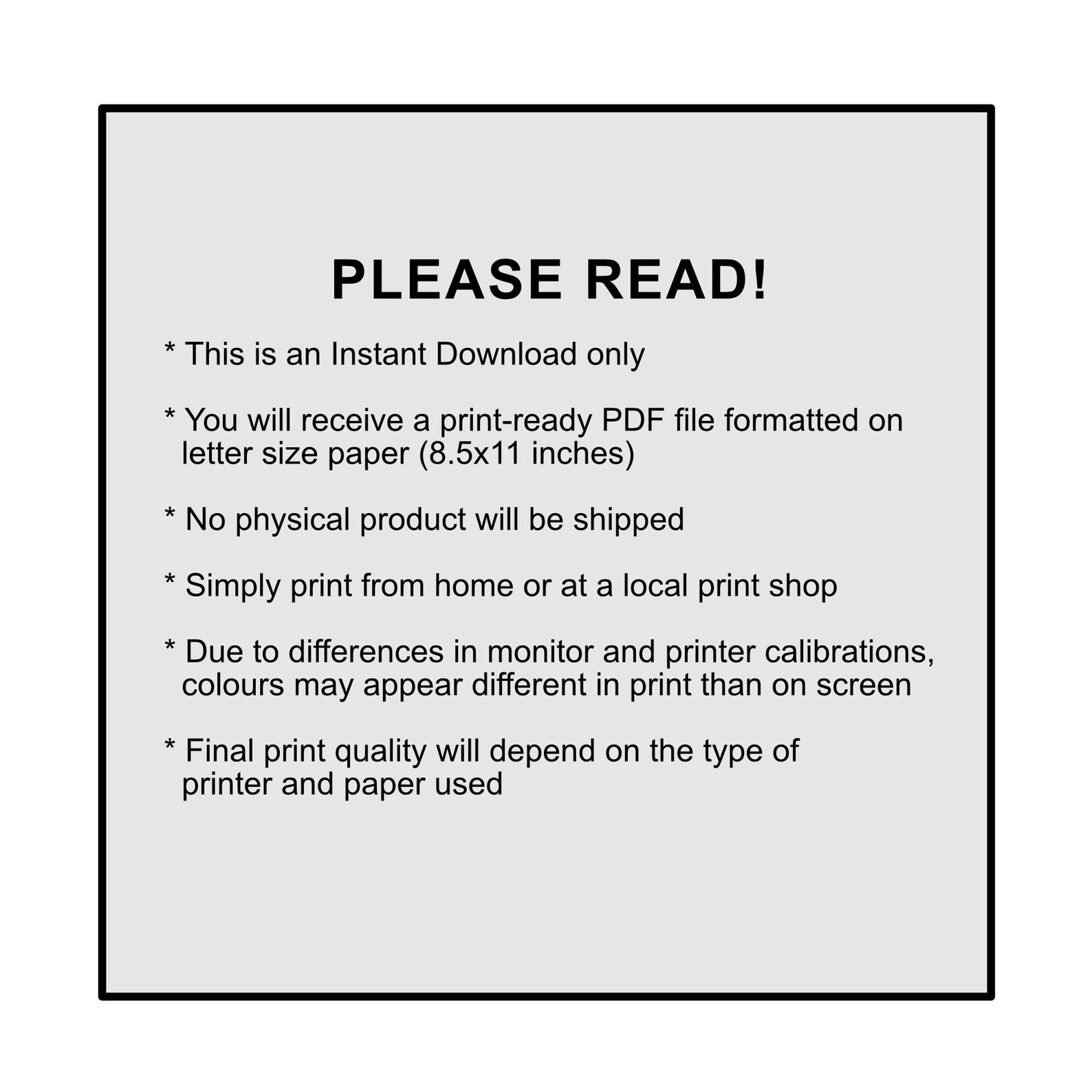 Happy Birthday Printable Card Printable Birthday Card - Etsy