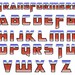 Racing Car Font Alphabets Car Font Alphabet Bundle - Etsy Canada