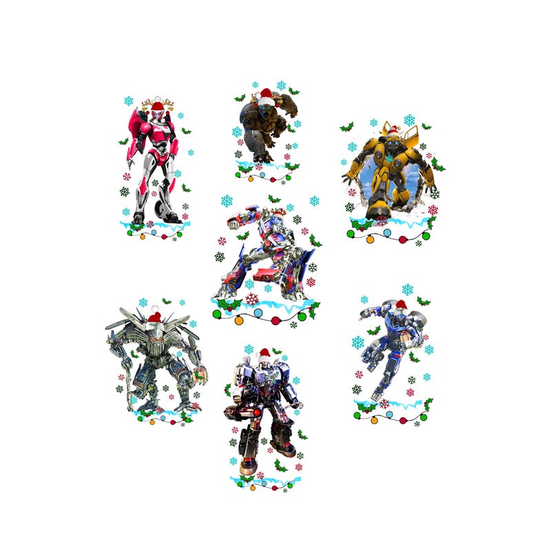 Christmas Transformers - Etsy