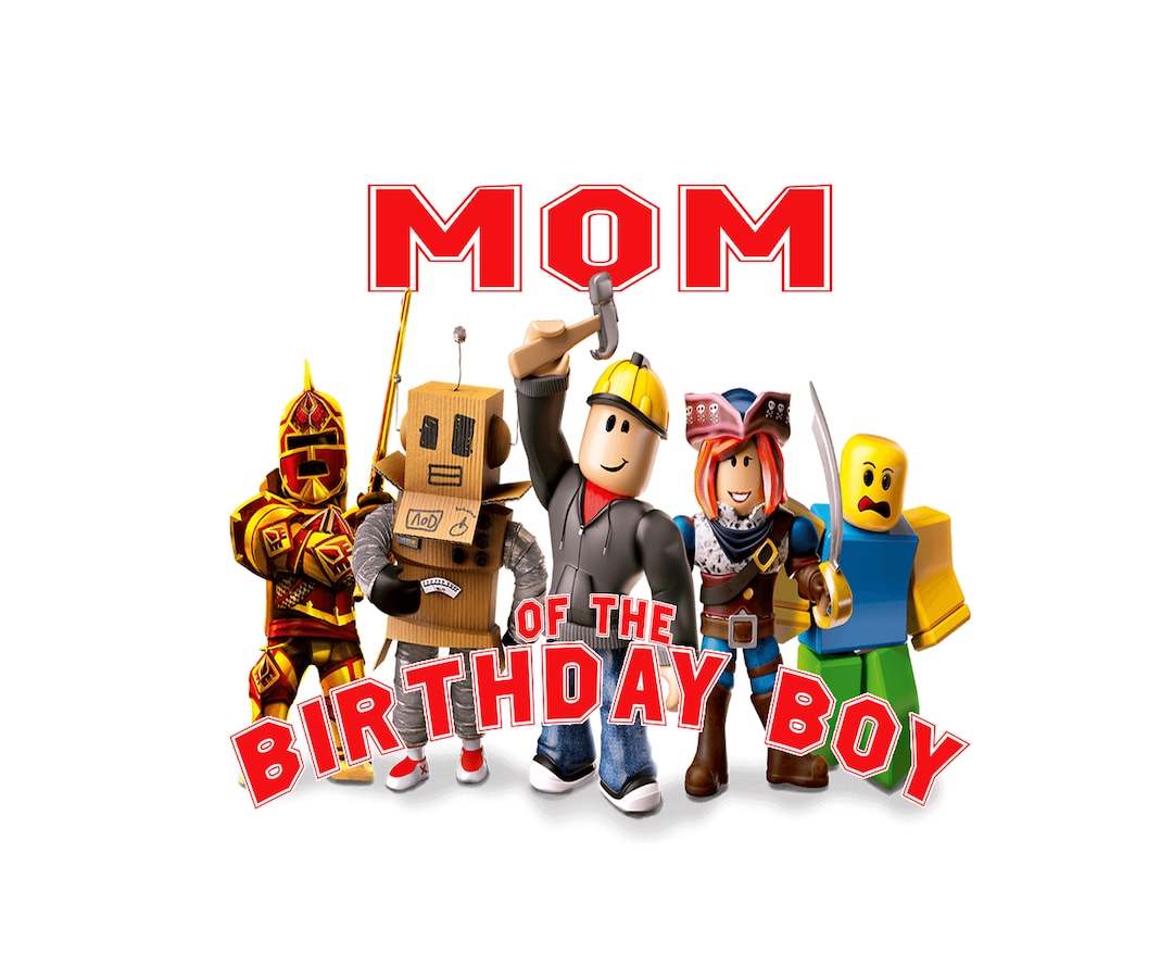 Mom of the Birthday Boy Roblox Png Svg , Roblox Mom of the Birthday Boy ...