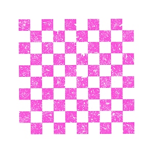 Pink Checkered PNG: Distressed Retro Pattern (digital Download) - Etsy