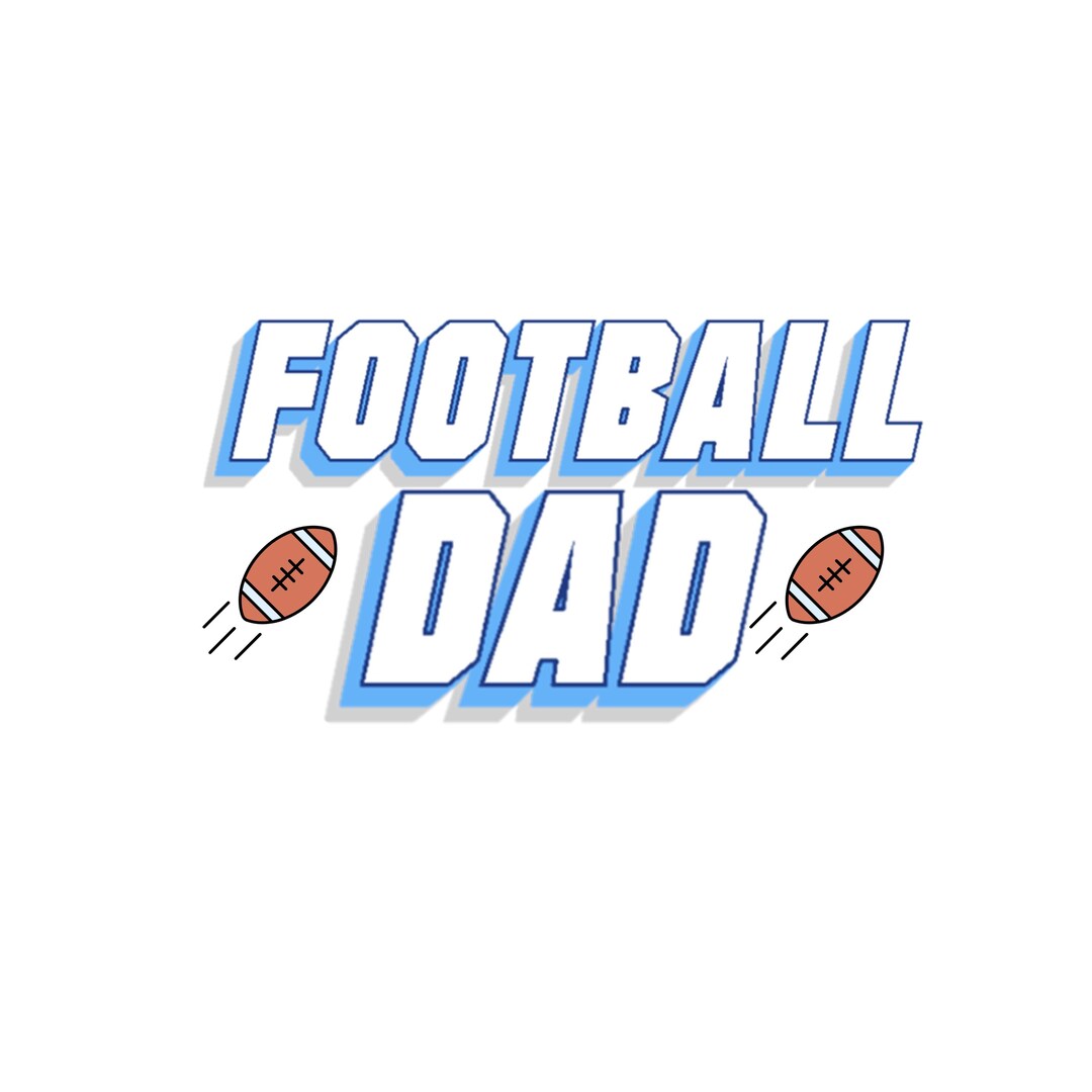 Customizable Football Dad Png , Football Dad Png Bundle , Customizable ...