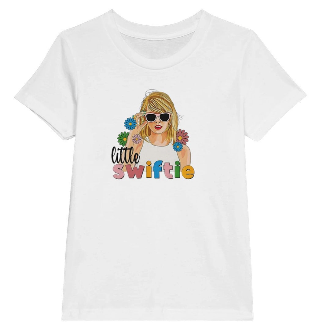 Little Swiftie Shirt , Flower Taylor Girl Shirt First Concert Outfit ...