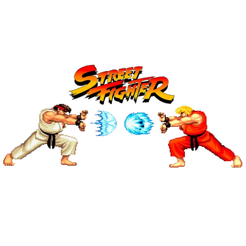 Street Fighter Laser File - Etsy