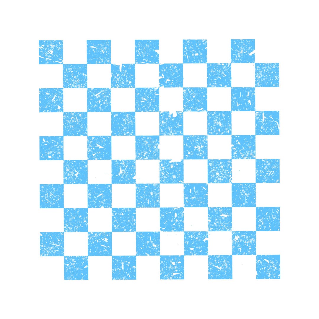 Distressed Blue Checkered PNG: Grunge Texture Overlay (digital Download ...