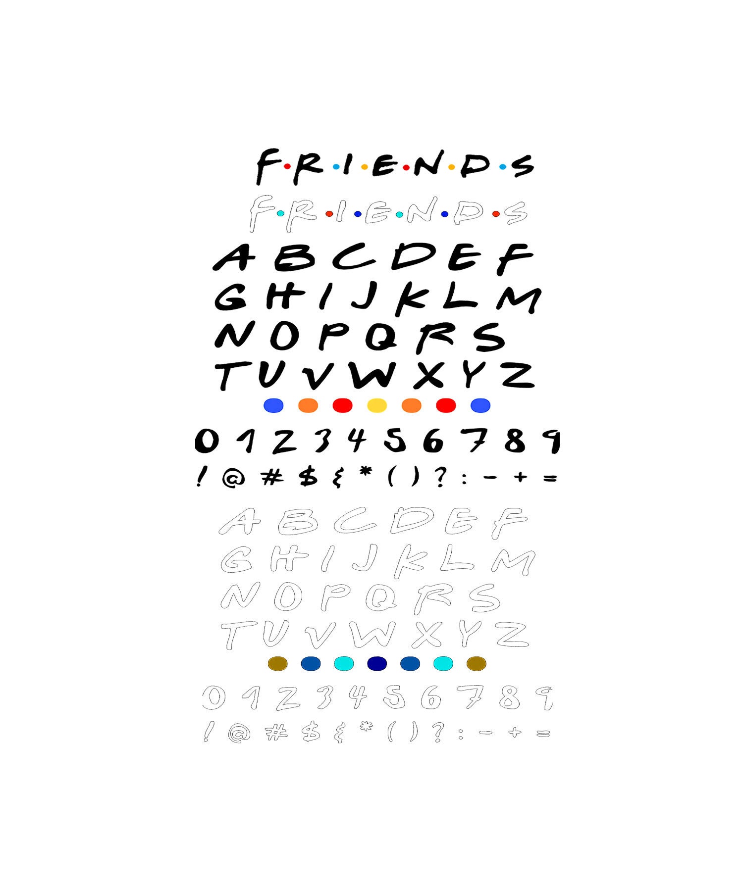 Bundle Friends Svg Png Bundle Old Friends Svg Png Friends Instant ...