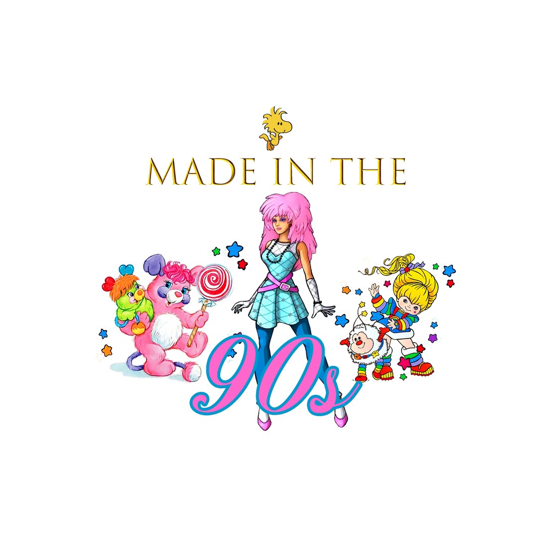 Made in the 90s Png , Made in the 90s Svg Png 4 Designs , Jem Made in ...