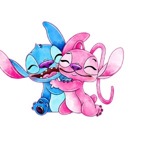 Lilo Stitch Hug Png Lilo Stitch Hug Png Bundle , Lio Stich Bundle Cute ...