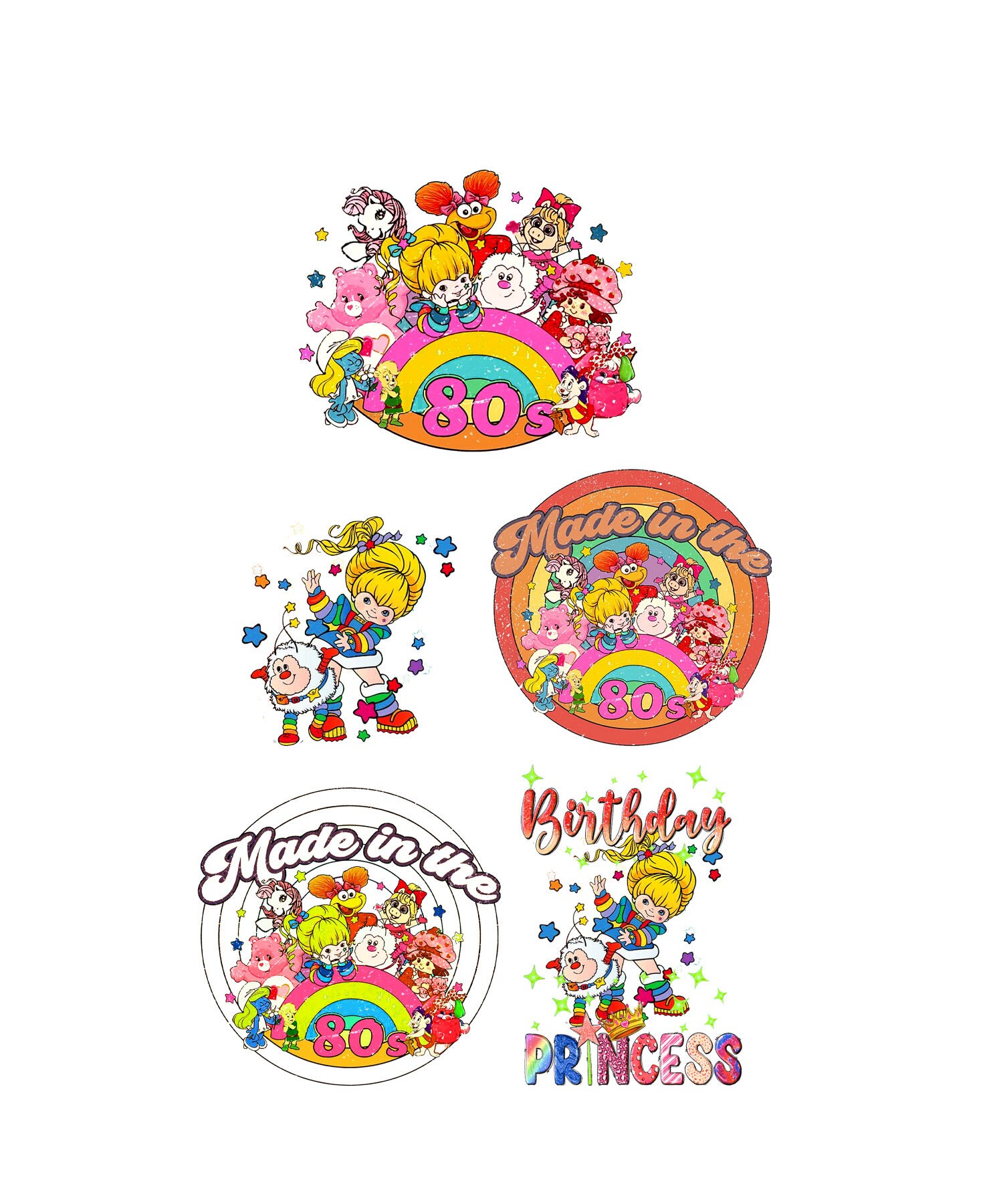 Made in the 80s Svg Png, Bundle Retro Character Cartoon Svg Download ...
