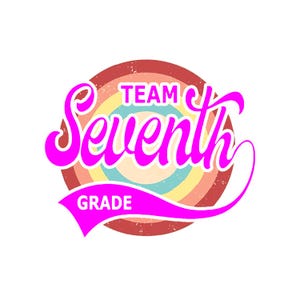 7th Grade PNG Bundle: Back to School, First Day, Last Day (digital ...