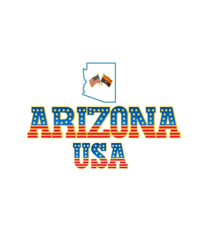 Arizona Png , USA Arizona Png Sublimation Bundle , Arizona Shirt Design ...