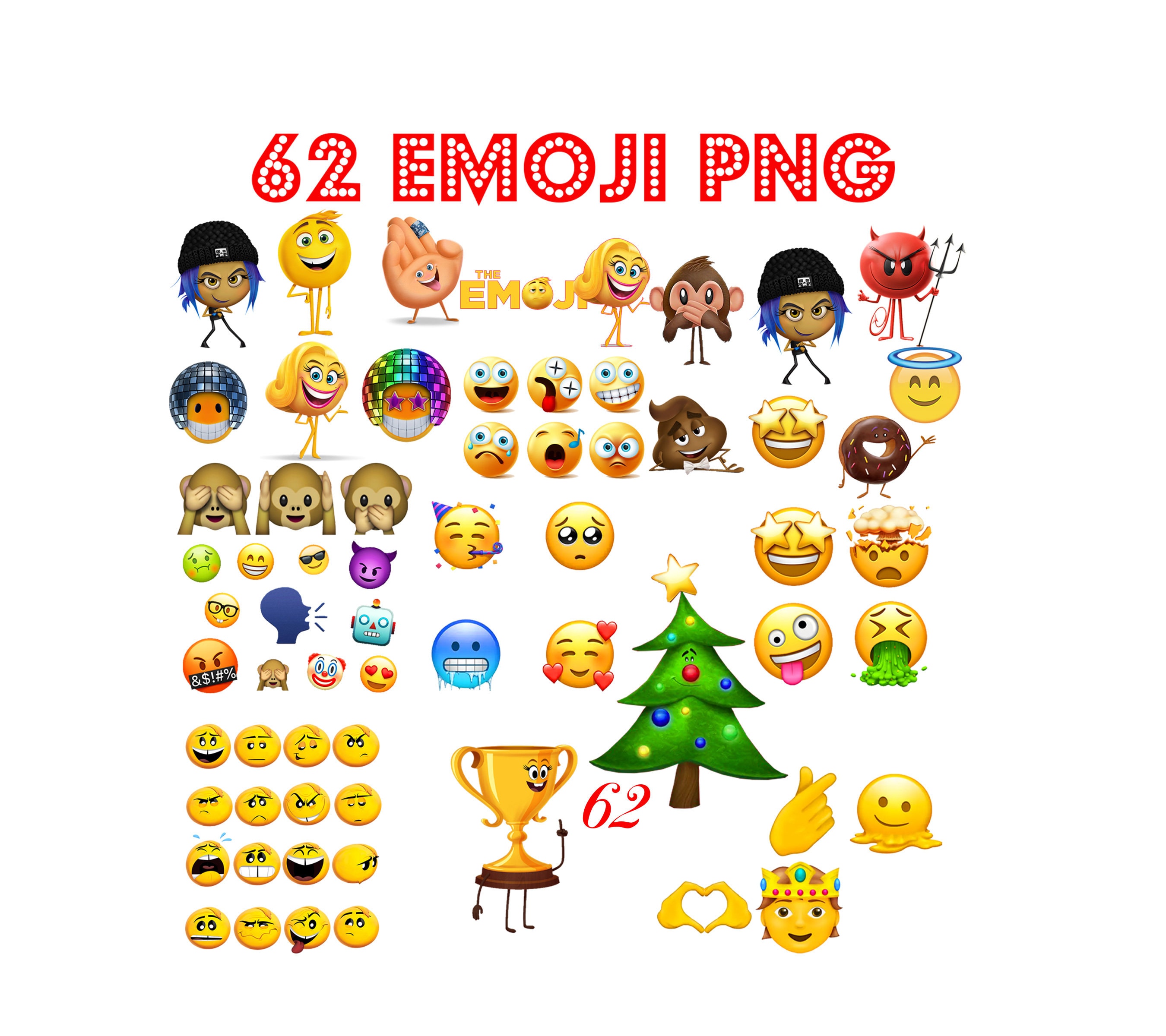 Emoji Cliparts Png 70 Emoji Png Resizable Printable Png Files ...