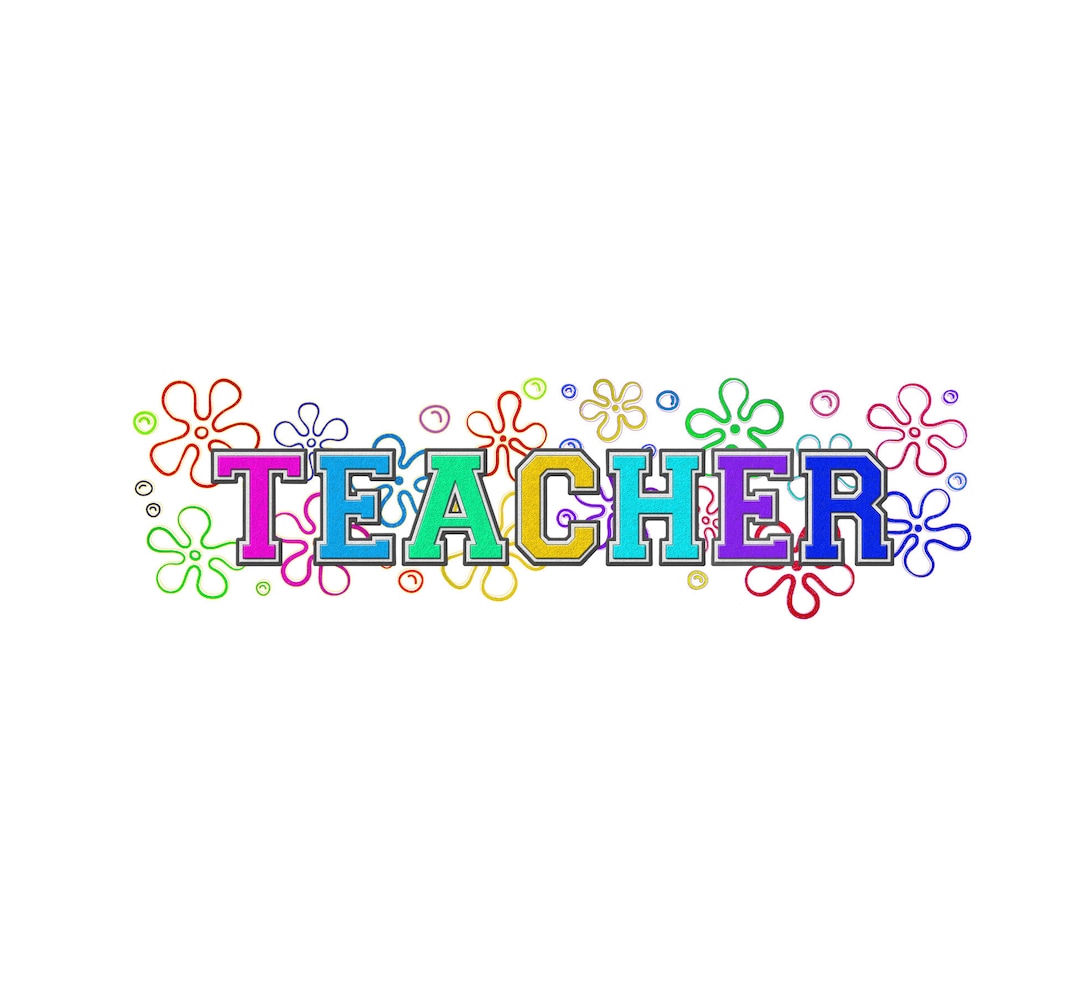 University Text Teacher Png Svg , Simple Teacher Text Png 4 Designs ...